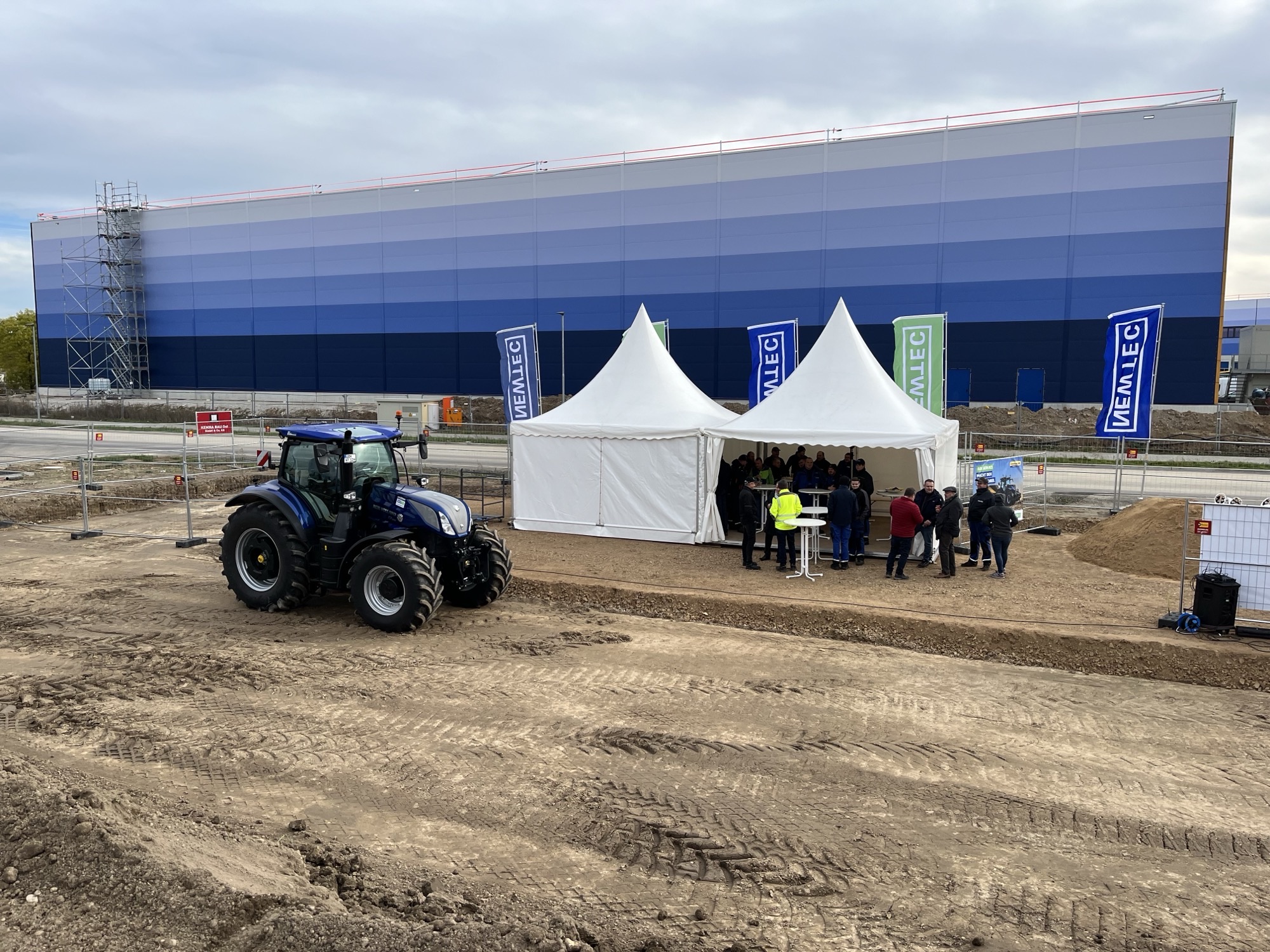 Baustart bei der NEWTEC in Grimma – NEWTEC | Der Service macht den Unterschied