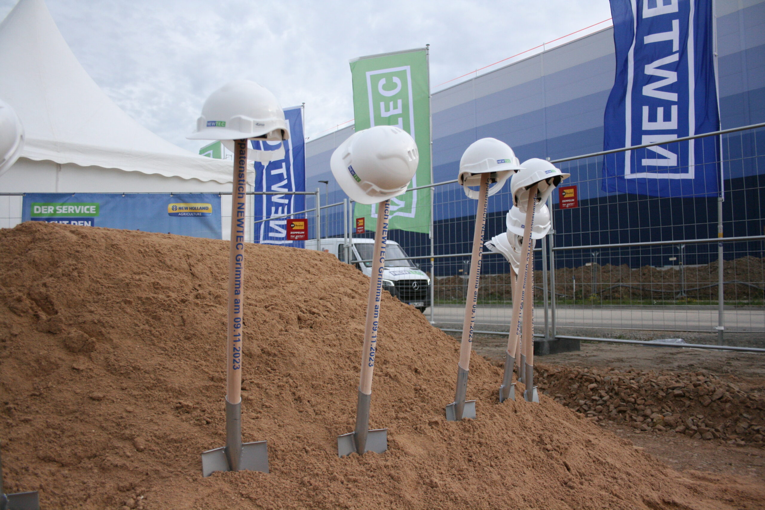 Baustart bei der NEWTEC in Grimma – NEWTEC | Der Service macht den ...